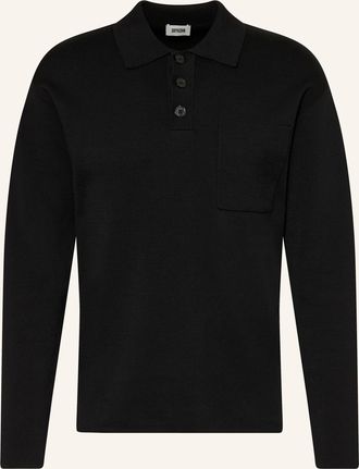 Drykorn Drykorn Strick-Poloshirt Eliaso schwarz