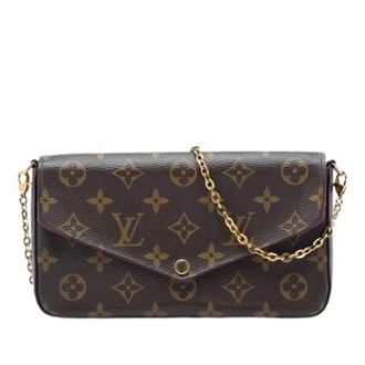 Louis Vuitton Pre-owned Pochette Felicie - Femme - Pre-owned - Brun - Taille: ONE Size