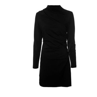 Drykorn Femme, Robes, Noir, Taille: 42 FR Robe Beatrea &agrave; Col Montant
