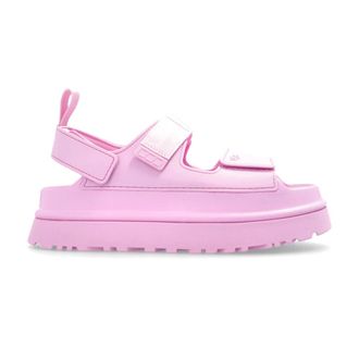 UGG Ugg, Femme, Chaussures, Rose, Taille: 42 EU Sandales &agrave; plateforme Goldenglow