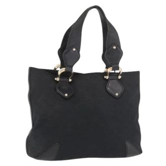 Gucci Pre-owned Vintage GG Canvas Tote Bag - - Pre-owned - Damen - Schwarzk - ONE SIZE