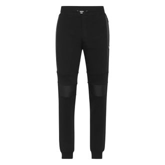 Philipp Plein Jogginghose Iconic Plein - - Trousers - Herren - Schwarzk - 2XL