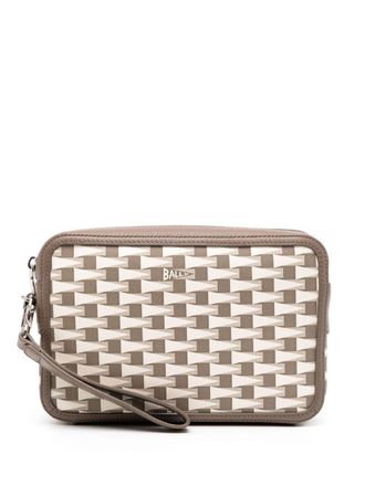 Bally Pennant Clutch - Braun