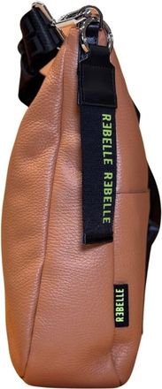 Rebelle Femme, Sacs, Beige, Taille: ONE Size Sac bandouli&egrave;re