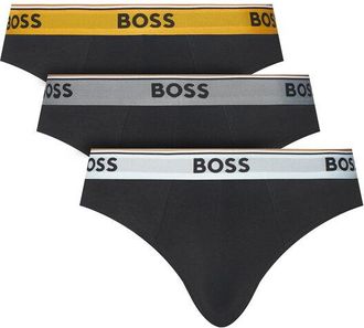 HUGO BOSS Slips-Set Brief 3P Power 50554683 Schwarz