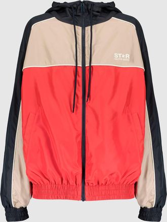 Golden Goose Veste Homme Star Rouge