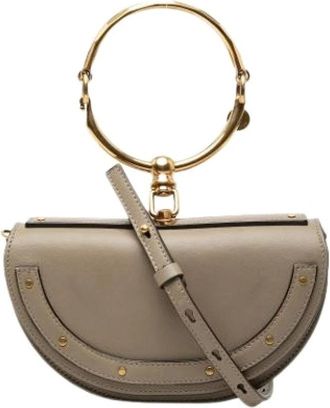 Chlo&eacute; Pre-owned Nile Satchel - Femme - Pre-owned - Gris - Taille: ONE Size