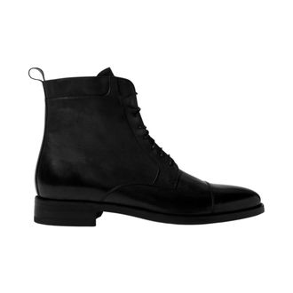 Scarosso Tot&ograve; Schwarze Schn&uuml;rstiefel - - Shoes - Herren - Schwarzk - 41 1/2 EU