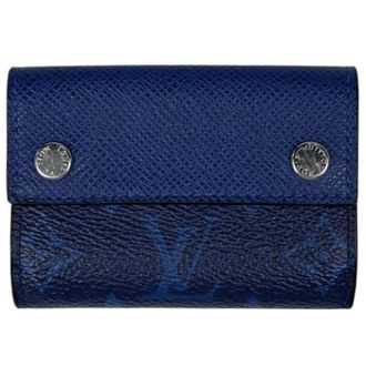Louis Vuitton Portefeuille Pre-owned Taigarama (bi-pli) - Homme - Pre-owned - Bleu - Taille: ONE Size