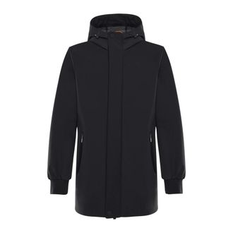 H&egrave;SKIMO Homme, Manteaux, Noir, Taille: L Parka Tech Bonded