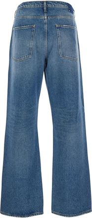 Golden Goose Wide-Leg Cotton Denim Jeans - Blue