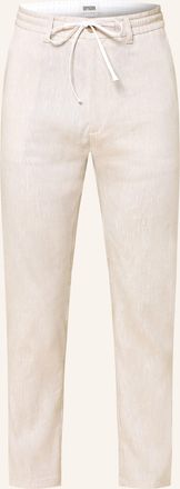Drykorn Drykorn Hose Deger Im Jogging-Stil Regular Fit Mit Leinen beige