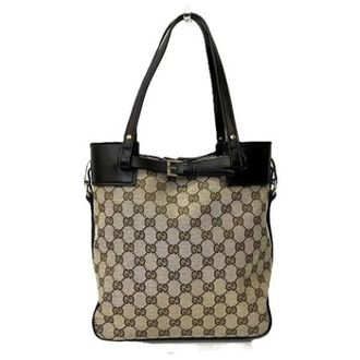 Gucci Sac cabas vintage Pre-owned - Femme - Pre-owned - Beige - Taille: ONE Size
