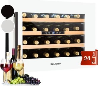 Klarstein Vinsider Einbau-Weink&uuml;hler/Getr&auml;nkek&uuml;hlschrank, Ein-Zonen-Weink&uuml;hlschr&auml;nke, Touchpanel, Bar-K&uuml;hlschrank f&uuml;r den Innen- und Au&szlig;enbereich sowie