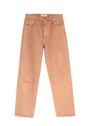 Slvrlake Denim Orange London Crop Jeans Size XXS