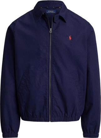 Ralph Lauren Leichter Baumwoll-Blouson mit Logo-Stickerei in