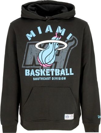 New Era Homme, Sweatshirts et sweats &agrave; capuche, Noir, Taille: 2XL SweaT-shirt &agrave; capuche NBA CE Sweat &agrave; capuche Miahea