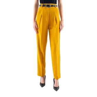 Liu Jo Tapered Chino Jeans - - Trousers - Damen - Gelb - S