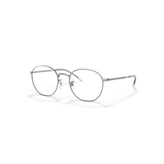 Ray-Ban Rob Optics Gunmetal Fassung Klar Glas Polarisiert 50-20