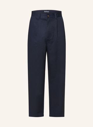 Barbour Anzughose Bayview Relaxed Fit blau