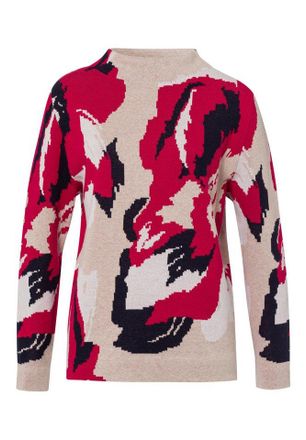 Frank Walder Strickpullover im Jaquard-Muster