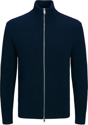 Jack & Jones Zip Jjeperfect Knit Cardigan zippé Sn, Sky Captain, L Homme
