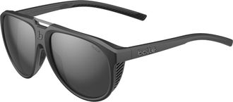 Bolle Euphoria, Black Matte, TNS Gun, Medium, Sunglasses, Unisex, Adult