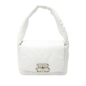 Balenciaga Sac bandouli&egrave;re vintage doccasion - Femme - Pre-owned - Blanc - Taille: ONE Size
