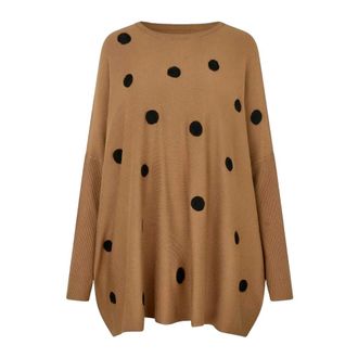Masai Oberteile - - Knitwear - Damen - Braun - S