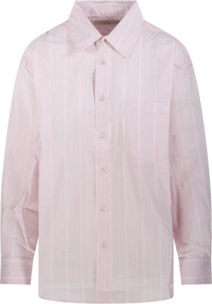 Dunst Femme, Blouses et Chemises, Rose, Taille: 44 FR Chemise ray&eacute;e oversize