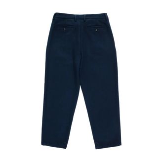 Pop Trading Company Navy Wool Hewitt Anzughose - - Trousers - Herren - Blau - L