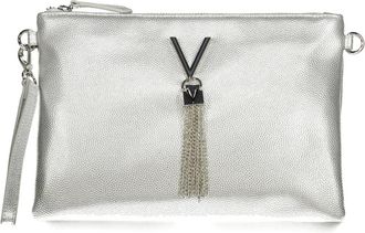 Mario Valentino Femme, Sacs, Gris, Taille: ONE Size Divina Clutch