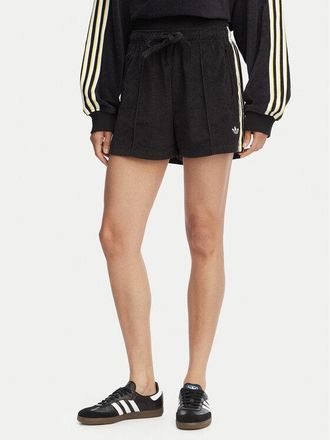 adidas Sportshorts Terry Towel Firebird KD1398 Schwarz Loose Fit