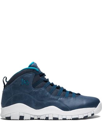 Nike Jordan baskets mi-montantes Air Jordan Retro 10 - Bleu