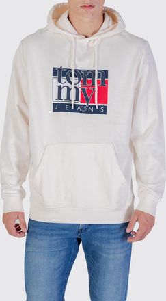 Tommy Jeans Sweatshirt TOMMY JEANS Homme couleur Jaune Cr&egrave;me
