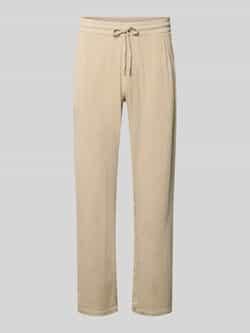Lindbergh Straight Fit Sweatpants in Musselin-Optik