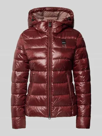 Blauer Jacke in Stepp-Optik Modell CAROLL