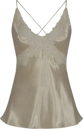 Alberta Ferretti Femme, Tops, Blanc, Taille: 36 FR Top