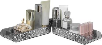 Generic Selbstklebendes Duschregal Ecke, selbstklebendes Aufbewahrungsregal, Dusch-Eckregal, f&uuml;r Familie, Freunde, Innenbereich, Zuhause, Wohnung, Wohnzimmer,