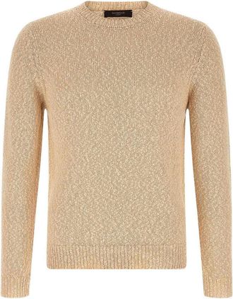 Zanone Pull Col Rond - Beige