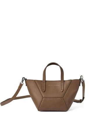 Brunello Cucinelli Duo Mini-Tasche - Braun