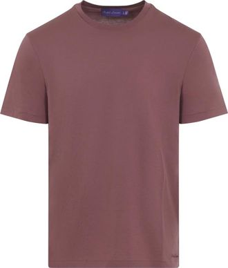Ralph Lauren Homme, Tops, Brun, Taille: S T-shirt Logo Brod&eacute;