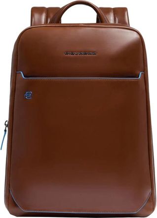 Piquadro Homme, Sacs, Brun, Taille: ONE Size Sac &agrave; dos pour ordinateur portable personnalisable 14