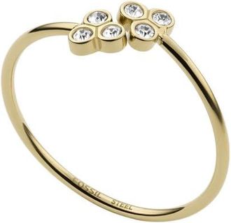 Fossil Anneaux ouverts en acier inoxydable pour femmes