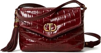 Twin-Set Kleine Dreamy Umh&auml;ngetasche - Rot