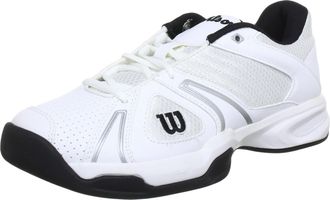 Wilson Open ACWRS316520E085, Herren Tennisschuhe, Weiß (white), EU 42 2/3 (UK 8.5) (US 9)