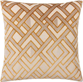 Riva Paoletti Henley Samt-Jacquard-Kissenhülle