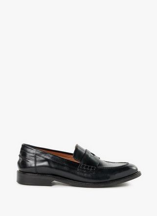 Saison 1865 billie-leder-loafer - schwarz