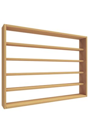 MID.YOU Mid.you K&uuml;chenregal Esaldi, Buche, Holzwerkstoff, 80x60x10 cm, K&uuml;chen, K&uuml;chenm&ouml;bel, K&uuml;chenregale