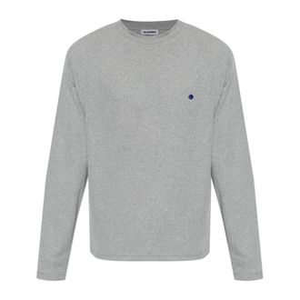 Jil Sander Langarm-T-Shirt - - Tops - Herren - Grau - XL